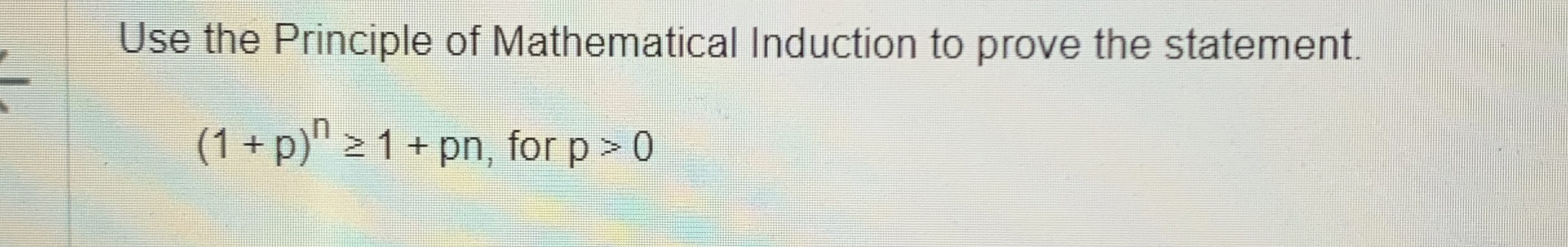 Use the Principle of Mathematical Induction to prove | Chegg.com