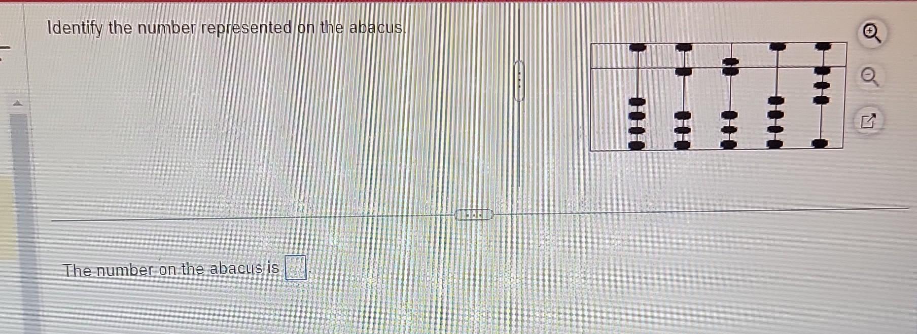 Solved Identify the number represented on the abacus. | Chegg.com
