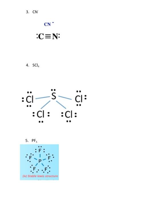Solved Draw Lewis structures for the following molecules or | Chegg.com