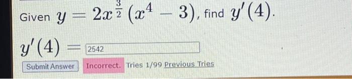 Solved Find The Derivative Of G X X6 5x −8x2 8 G′ X