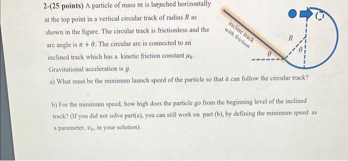 Solved in the solution in chegg they said v^2=Rgfor the | Chegg.com