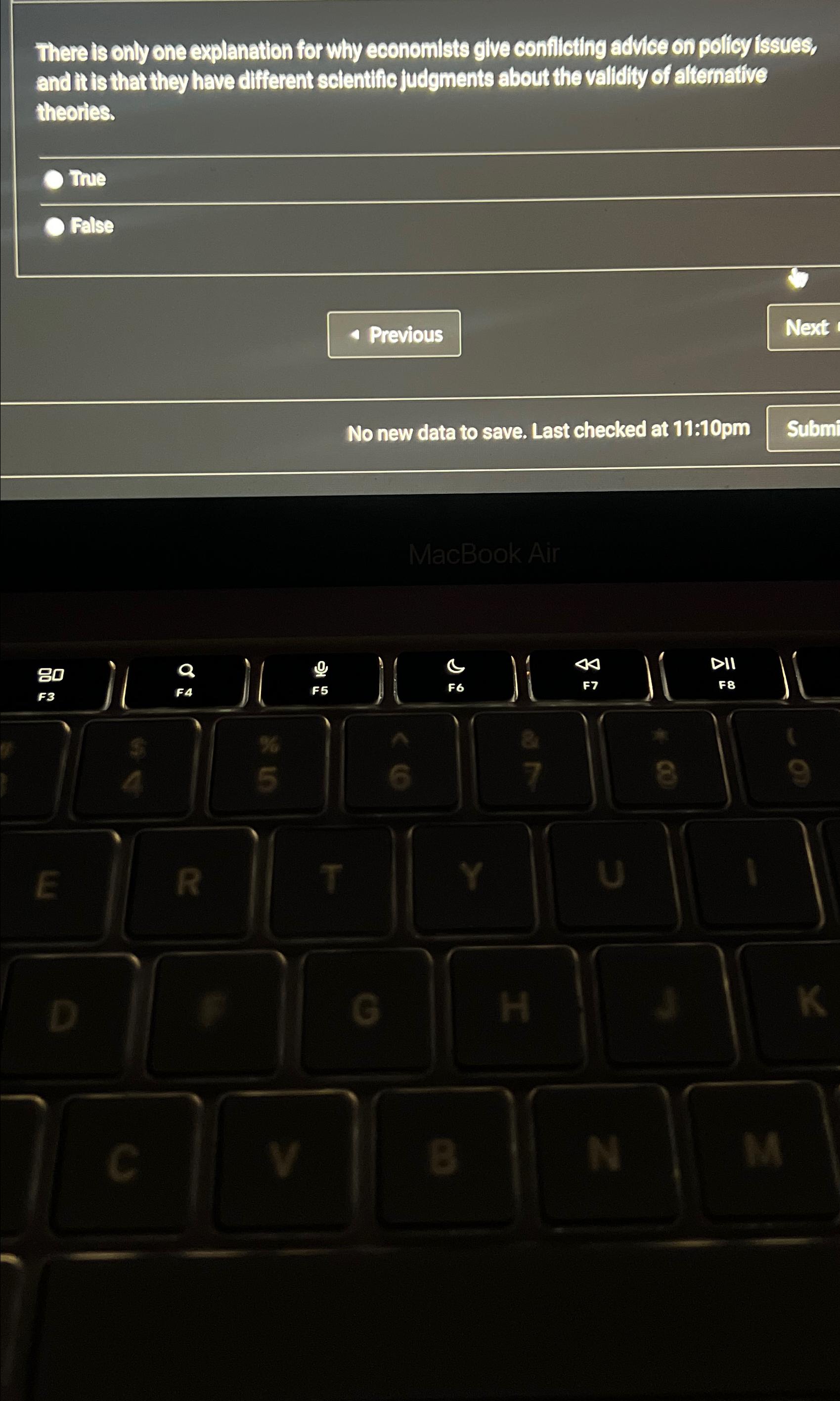 Solved There is only one explanation for why economists give | Chegg.com