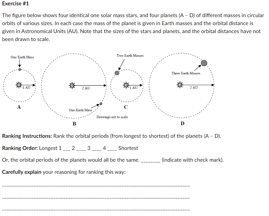 Solved Exercise #1The figure below shows four identical one | Chegg.com