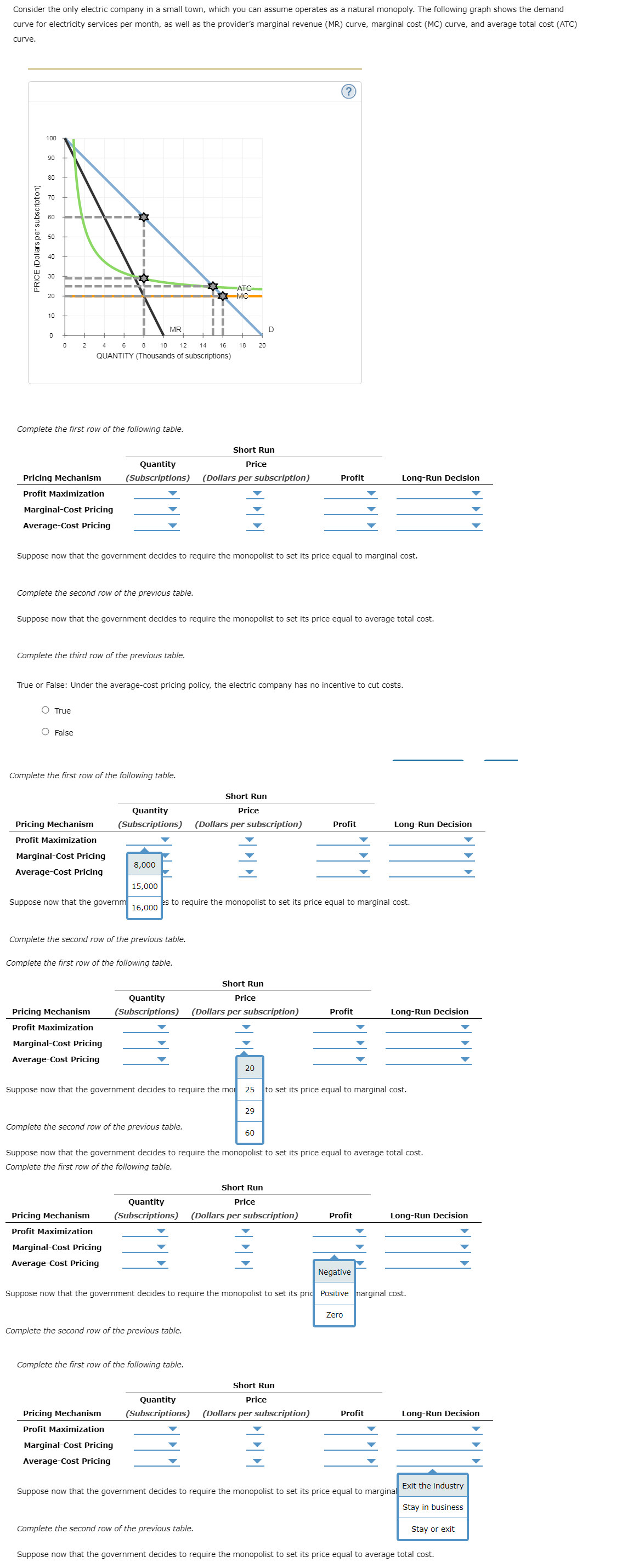 Solved Complete the first row of the following table. | Chegg.com