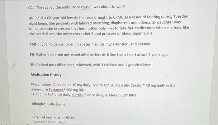 Solved For Metabolic/Renal panel, CrCl = 28 ml/min, normal | Chegg.com