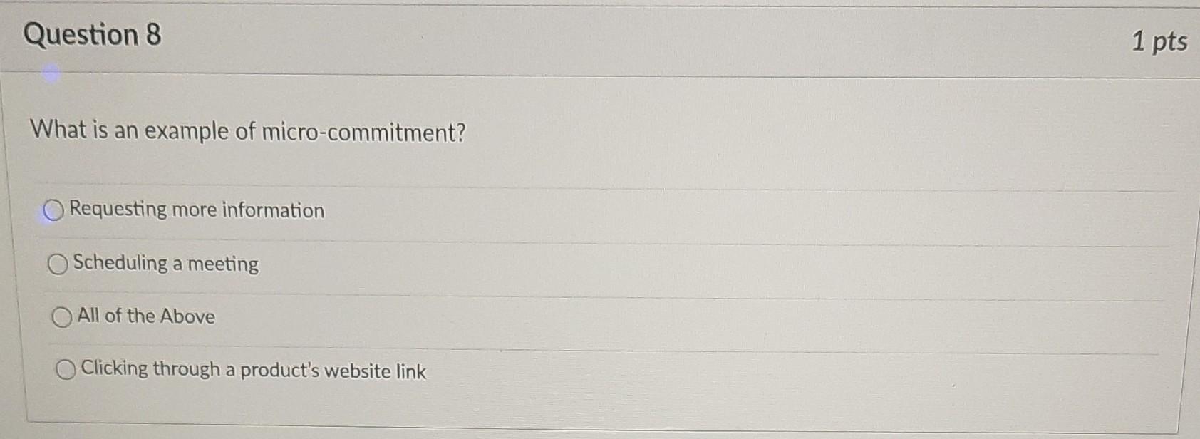 When a person expresses interest in your product and | Chegg.com