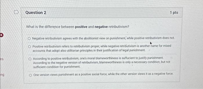 What is the difference between positive and negative | Chegg.com