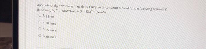 Approximately, how many lines does it require to | Chegg.com