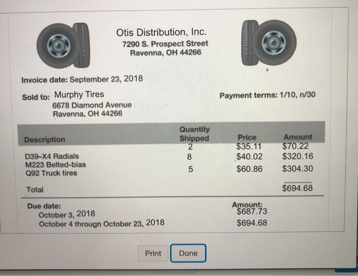 Solved Murphy Tires uses a perpetual inventory system. | Chegg.com