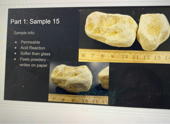 Solved Table 1 - Data table for part 1 rock and sediment | Chegg.com Solved Table 1 - Data table for part 1 rock and sediment | Chegg.com