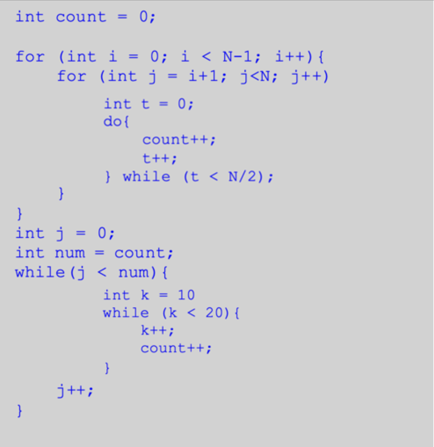 Solved Perform a line by line operation count of the | Chegg.com