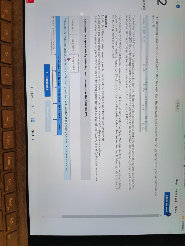 Solved Saved Help Save And Exit Submit Check My Work The 4011