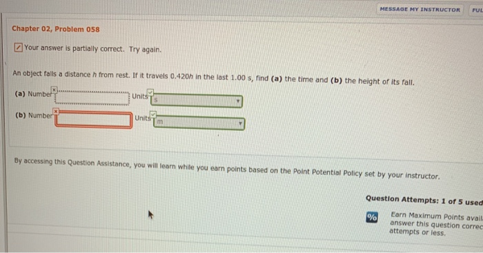 Solved MESSAGE MY INSTRUCTOR FUL Chapter 02, Problem 058 | Chegg.com