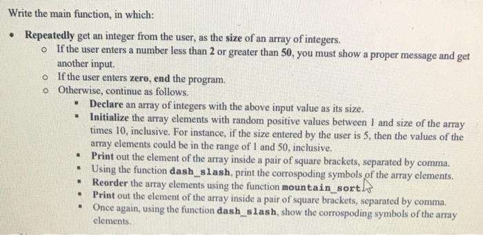 Solved Write a function, dash_slash, that receives two | Chegg.com
