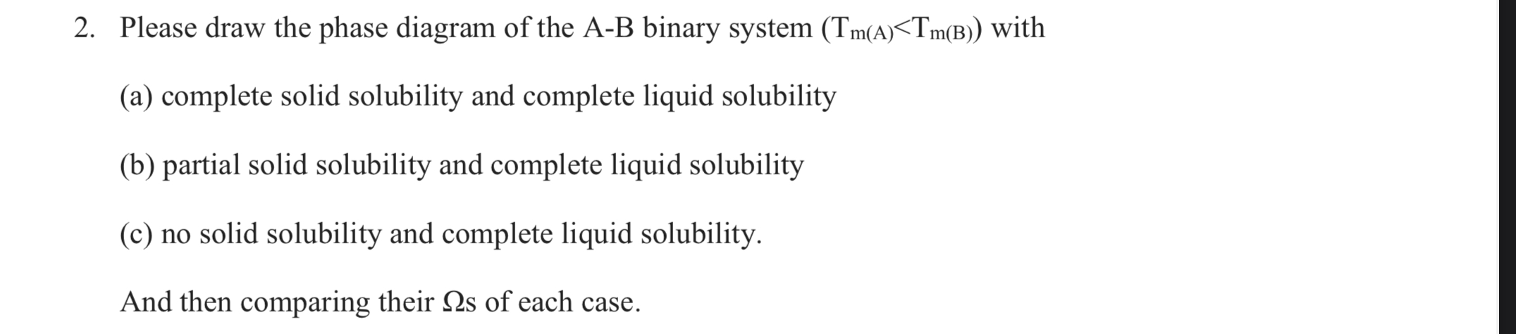 Solved how to compare the Ω ﻿of each case | Chegg.com