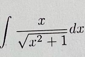 Solved ∫﻿﻿xx2+12dx ﻿Integral | Chegg.com