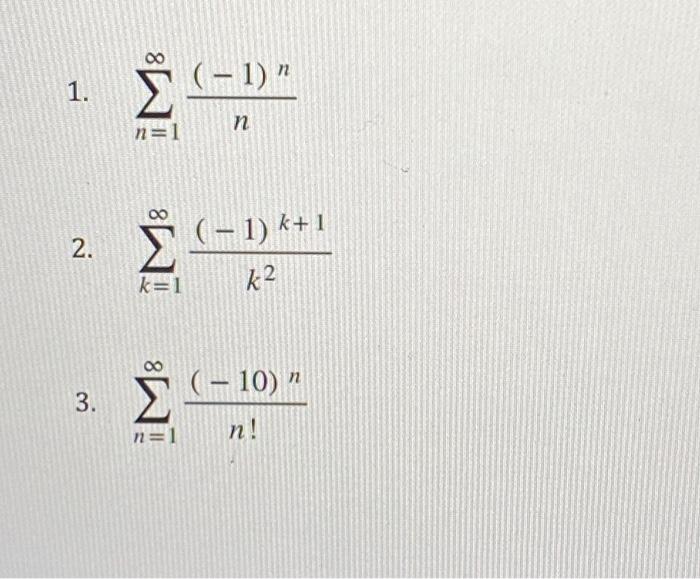 Solved Use The Alternating Series Approximation Theorem To