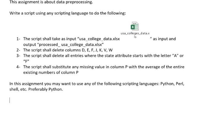 Solved Write A Script Using Any Scripting Language To Do The 1009