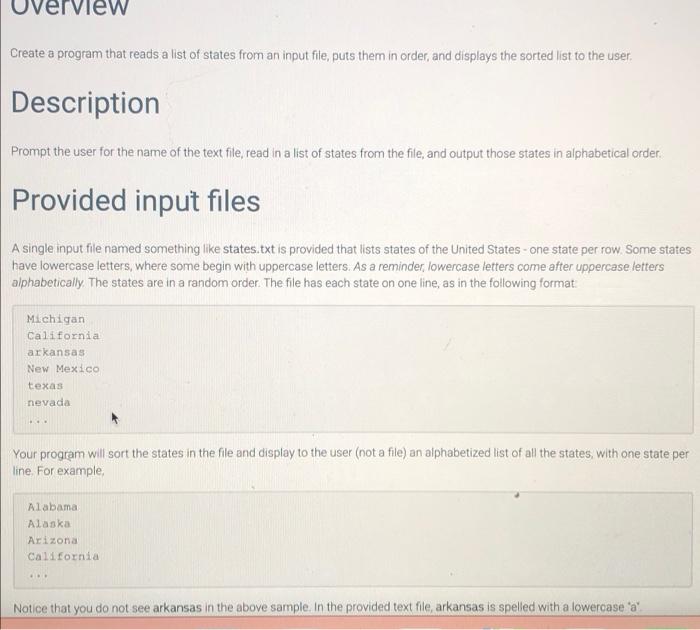 Solved 125 Required Lab 12a Reading Strings From A File 3168
