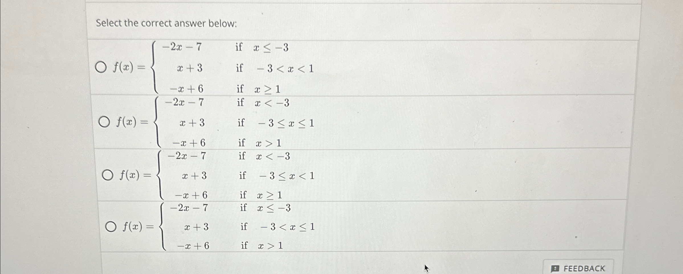 Solved Select the correct answer | Chegg.com