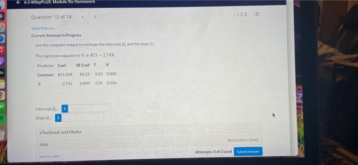 Solved 63 Wileyplus Module Six Homework 72 5 E Question