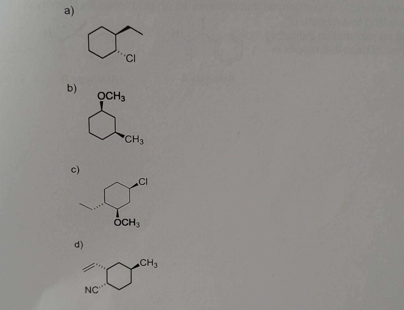 Solved In the figures below, create and draw both chair | Chegg.com