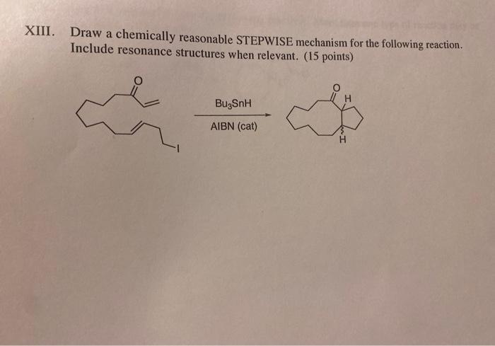 Solved Detailed please. Draw a chemically reasonable | Chegg.com