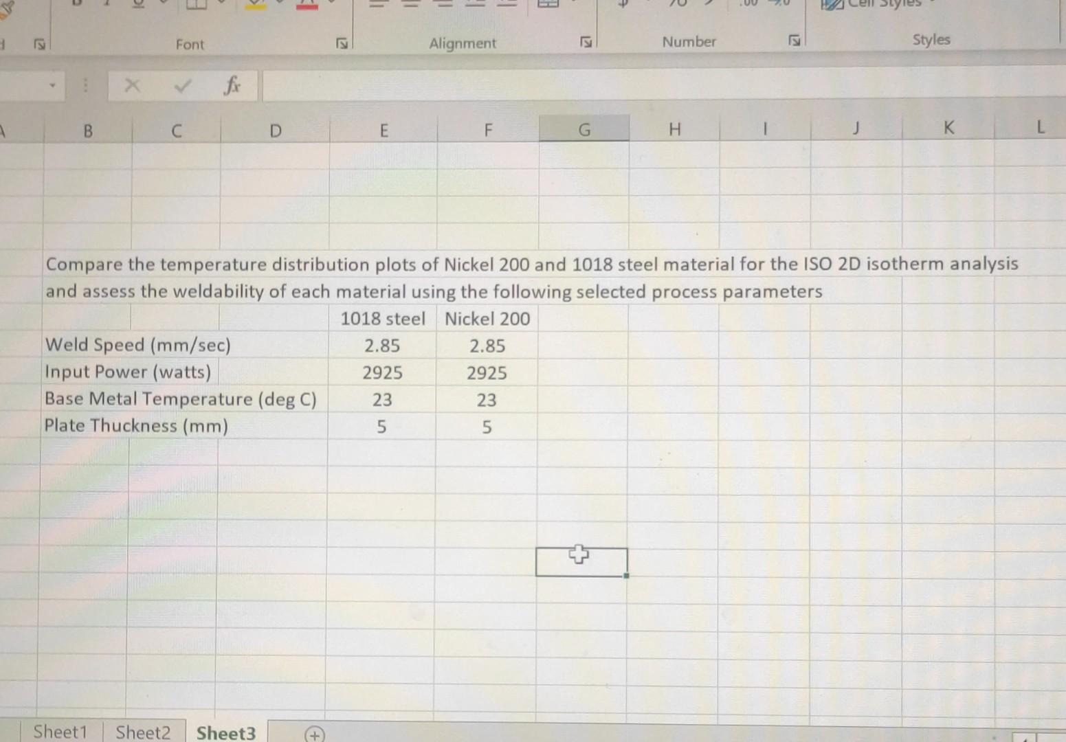 Solved compare the temperature distribution plots of Nickel | Chegg.com