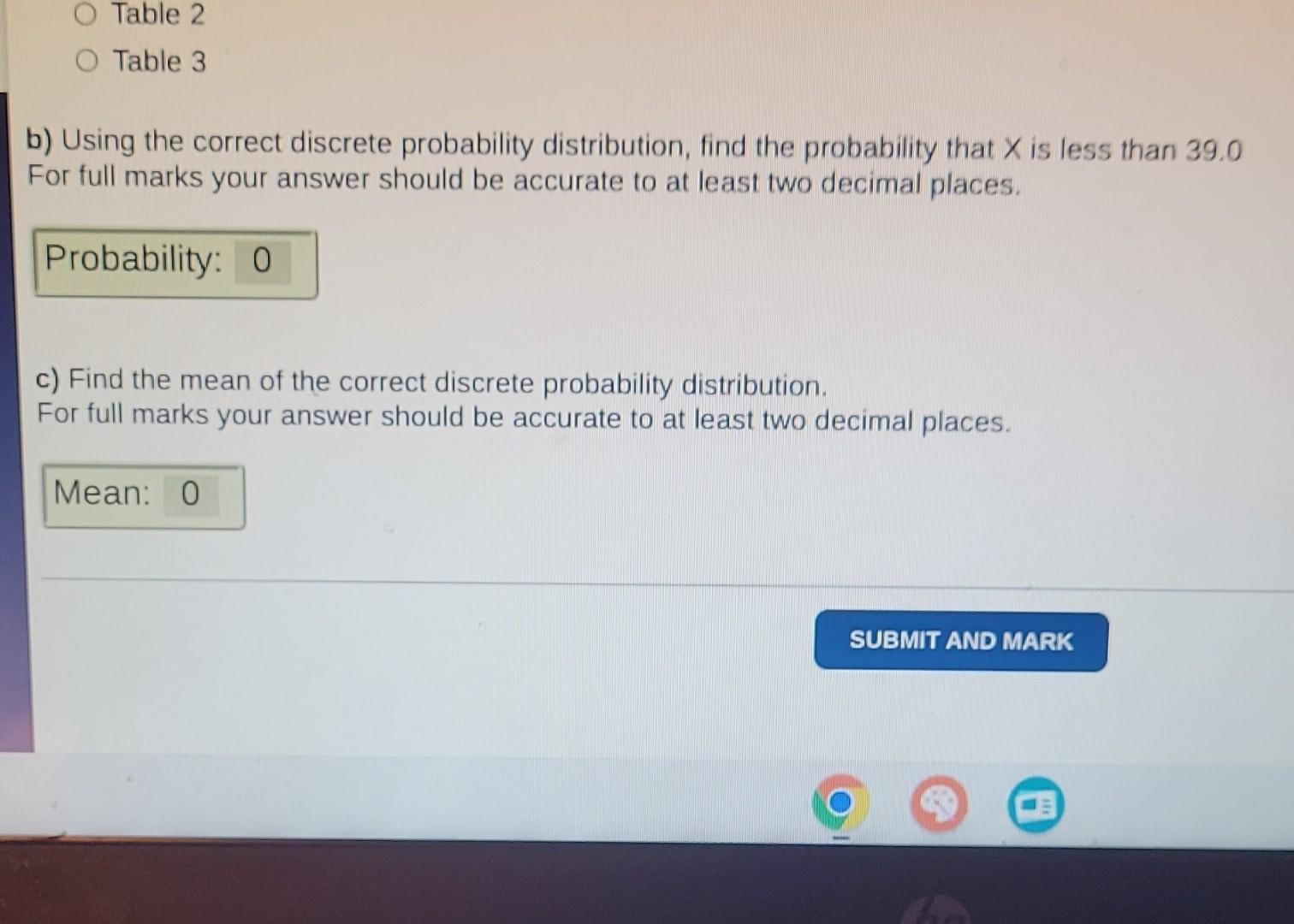 Solved Here are 3 tables of information: Note: For this | Chegg.com