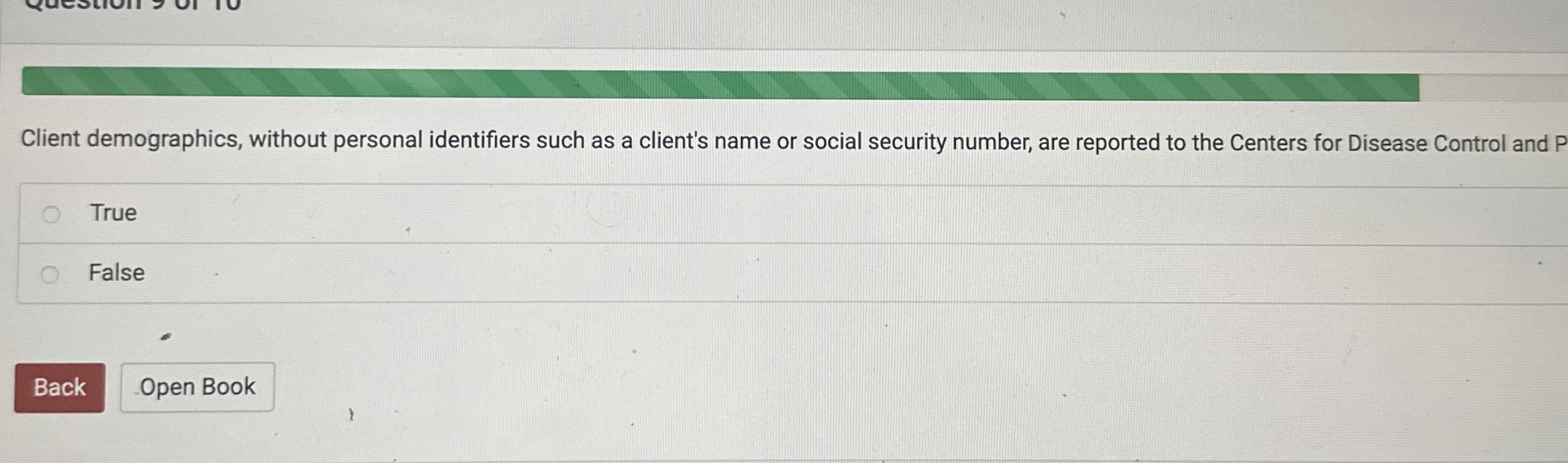 Solved Client demographics, without personal identifiers | Chegg.com
