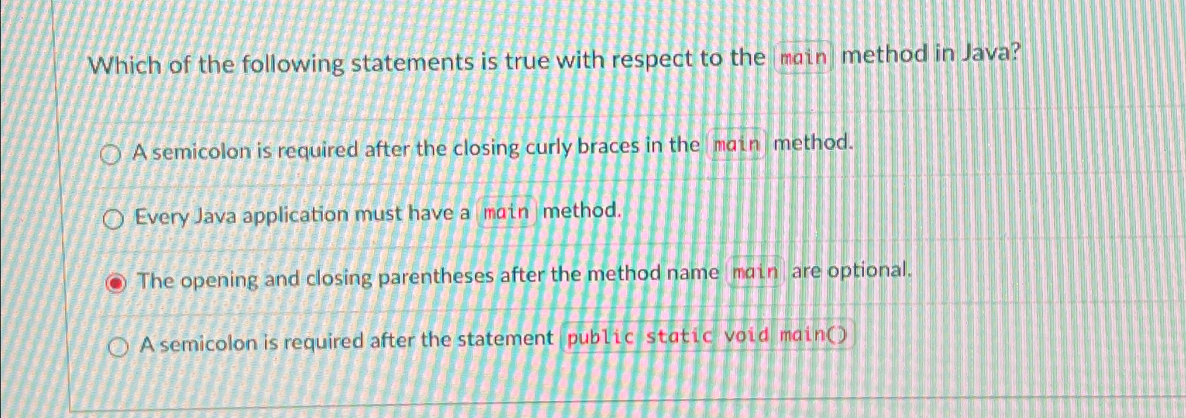 Solved Which of the following statements is true with | Chegg.com