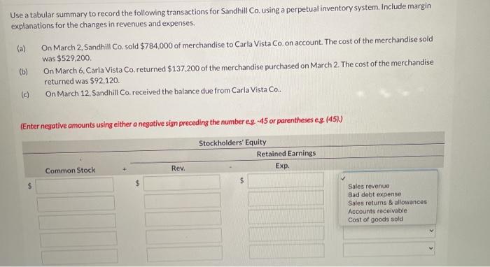 Solved Use a tabular summary to record the following | Chegg.com