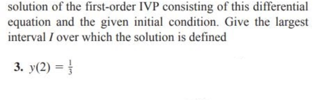 Solved In Problems 1 and 2, y=1/(1+c1e−x) is a one-parameter | Chegg.com