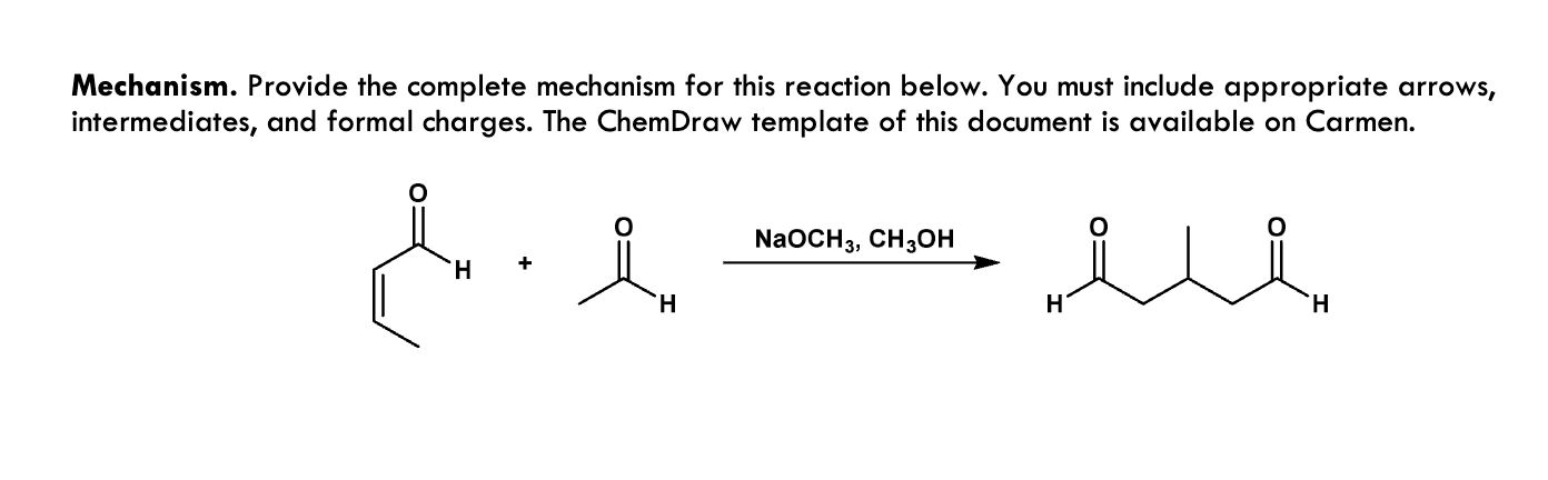 Solved Mechanism. Provide the complete mechanism for this | Chegg.com
