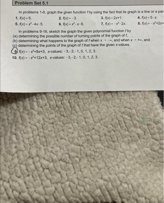 194 Chapter 5 - Polynomial and Rational Functions 11. | Chegg.com