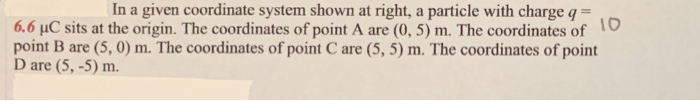 Solved: In A Given Coordinate System Shown At Right, A Par... | Chegg.com