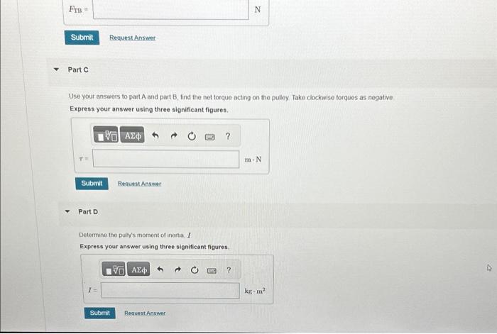 Solved inclines (see)Use your answers to part A and part B, | Chegg.com