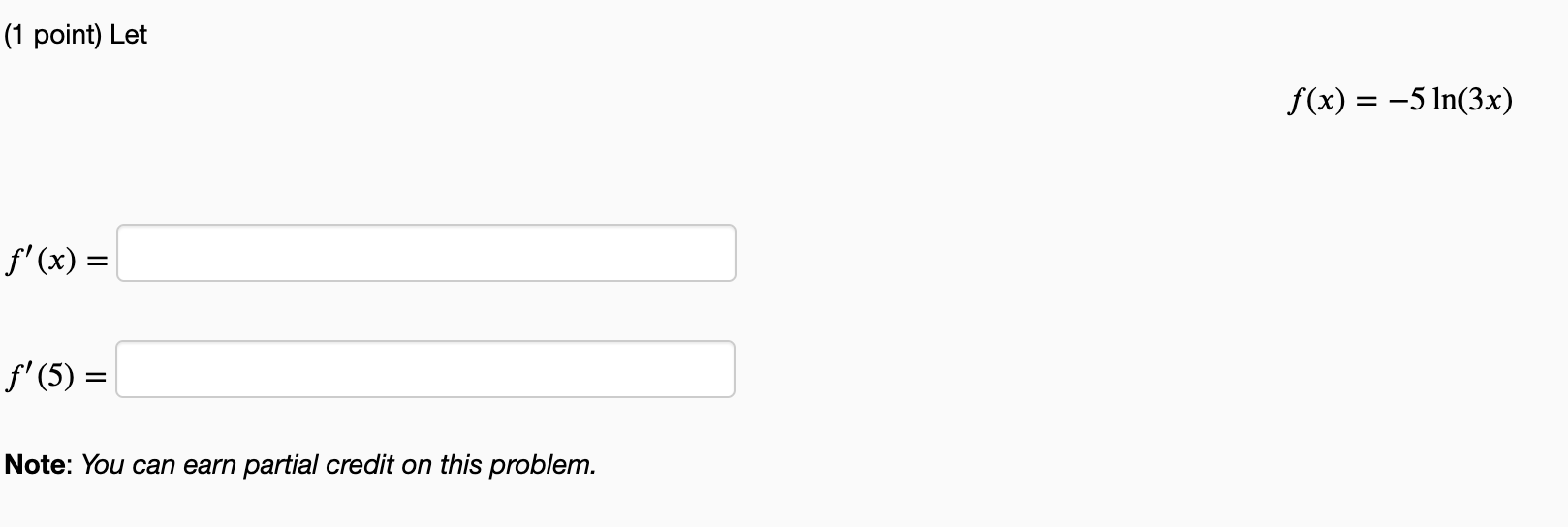 Solved (1 point) Let(1 point) | Chegg.com Solved (1 point) Let(1 point) | Chegg.com