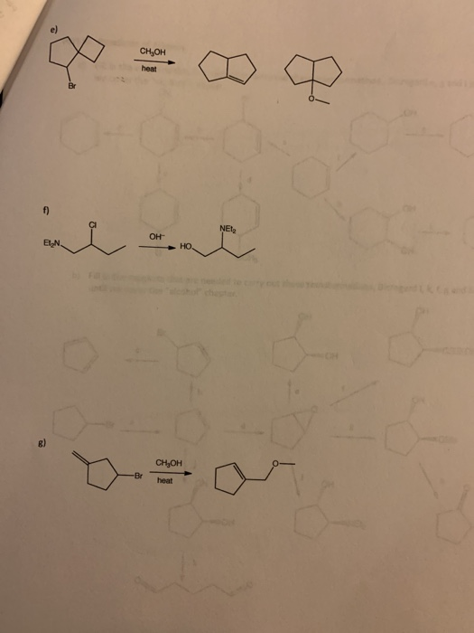 Solved propose mechanisms using arrow-pushing notations to | Chegg.com