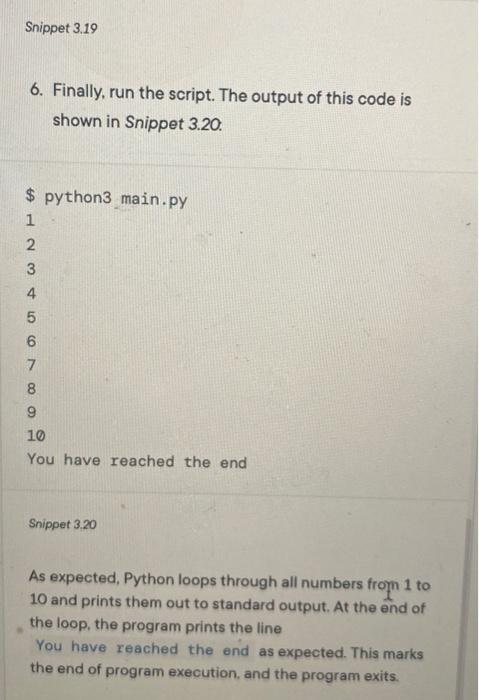 Solved 1. Open main.py then declare a variable called | Chegg.com