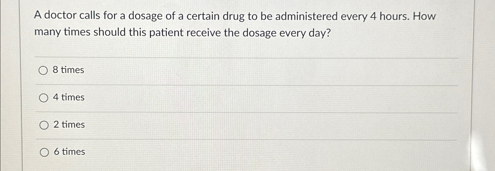 Solved A doctor calls for a dosage of a certain drug to be | Chegg.com