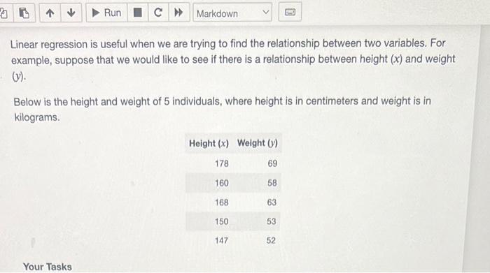 Solved Linear regression is useful when we are trying to | Chegg.com