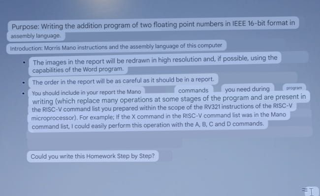 Solved Purpose: Writing the addition program of two floating | Chegg.com