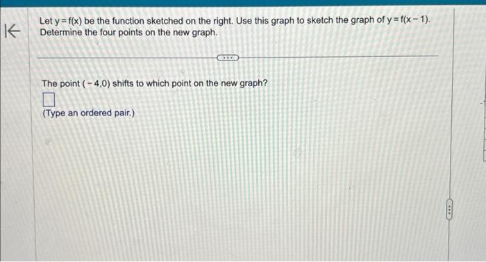 Solved Let y=f(x) be the function sketched on the right. Use | Chegg.com