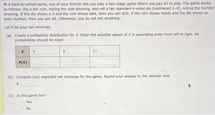 Solved At a back-to-school party, one of your friends lets | Chegg.com