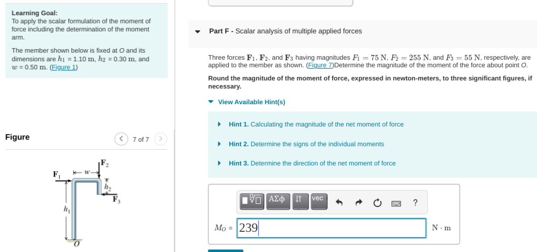 Solved Learning Goal:To apply the scalar formulation of the | Chegg.com