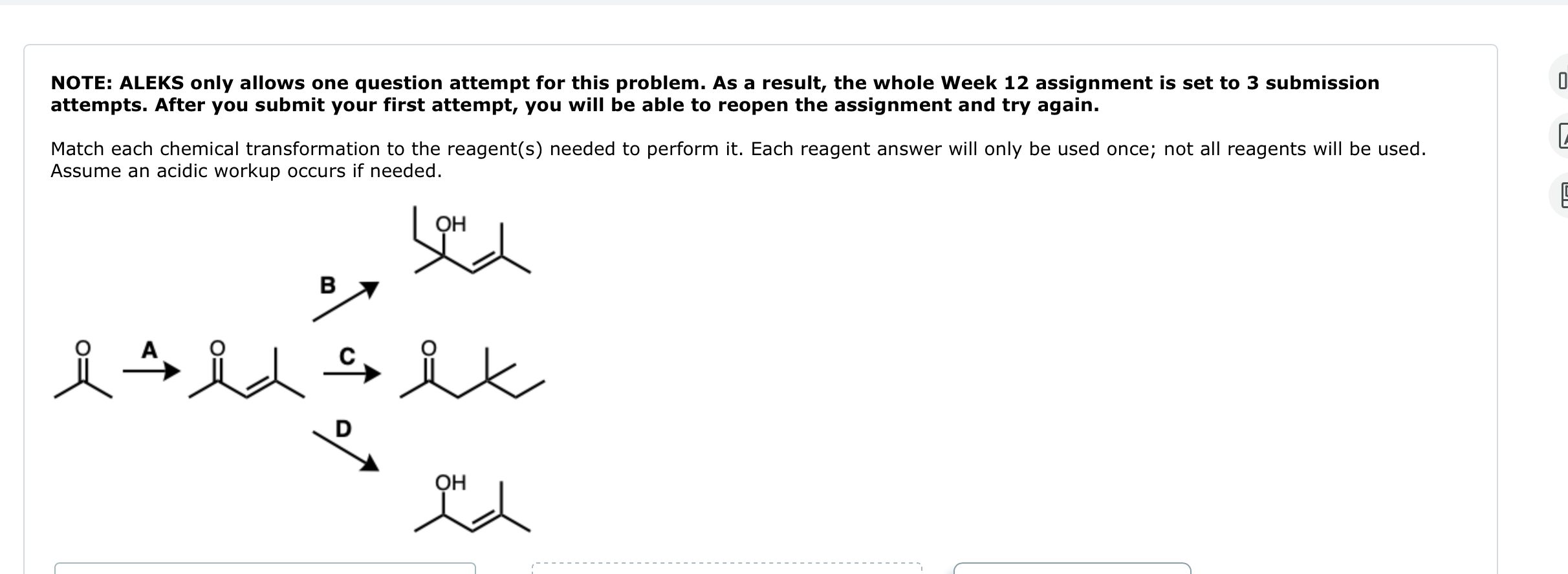 Solved Match each chemical transformation to ﻿the reagent(s) | Chegg.com