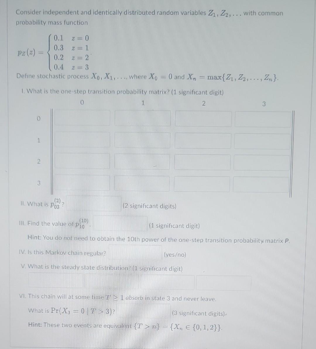 Consider independent and identically distributed | Chegg.com