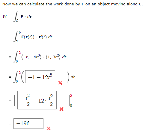 Solved Now we can calculate the work done by F ﻿on an object | Chegg.com
