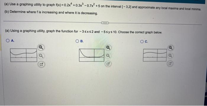 Solved (a) Use a graphing utility to graph | Chegg.com